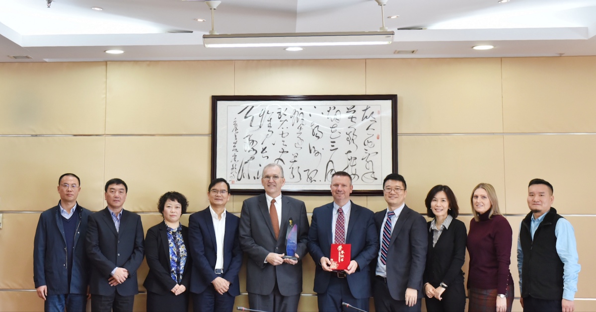 Catalent Receives Certificate of Recognition from Tangzhen