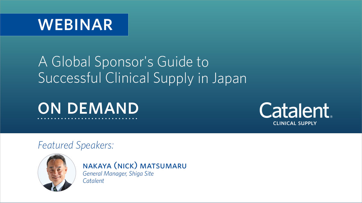 A Global Sponsor’s Guide to Successful Clinical Supply in Japan