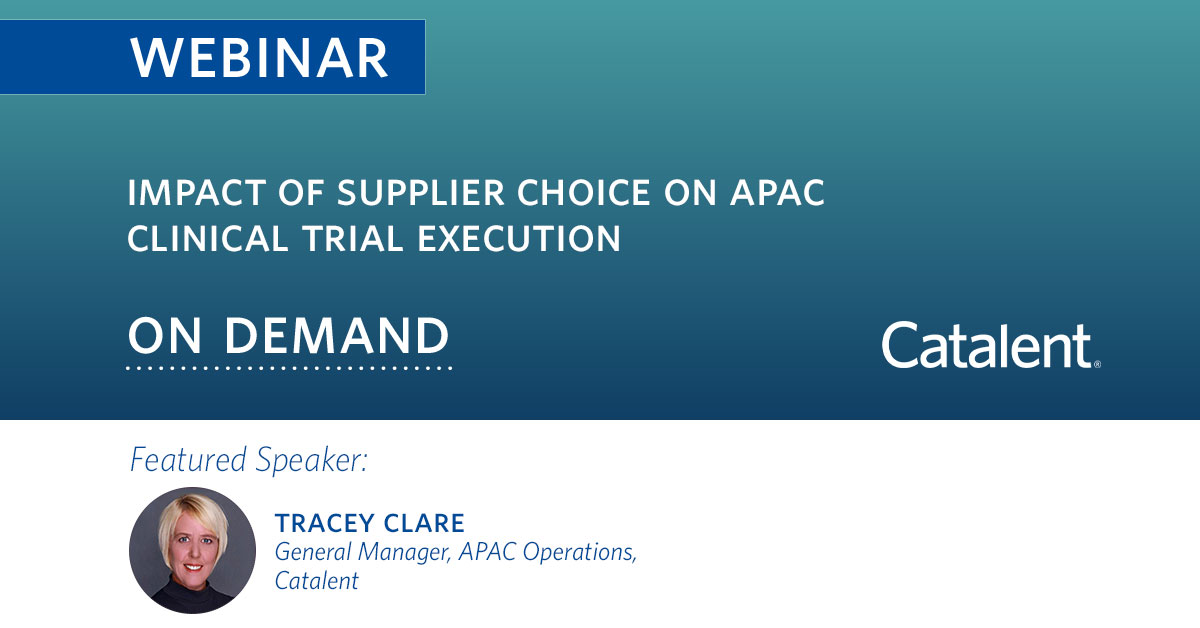 Impact of Supplier Choice on Clinical Trial Execution